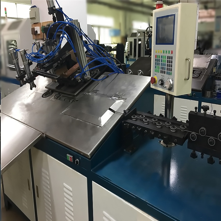 CNC 2D Platform Combi Wire Bending Machine + Butt Welding - Single Head ...